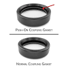Push-On No Flex Groove Coupling Gasket